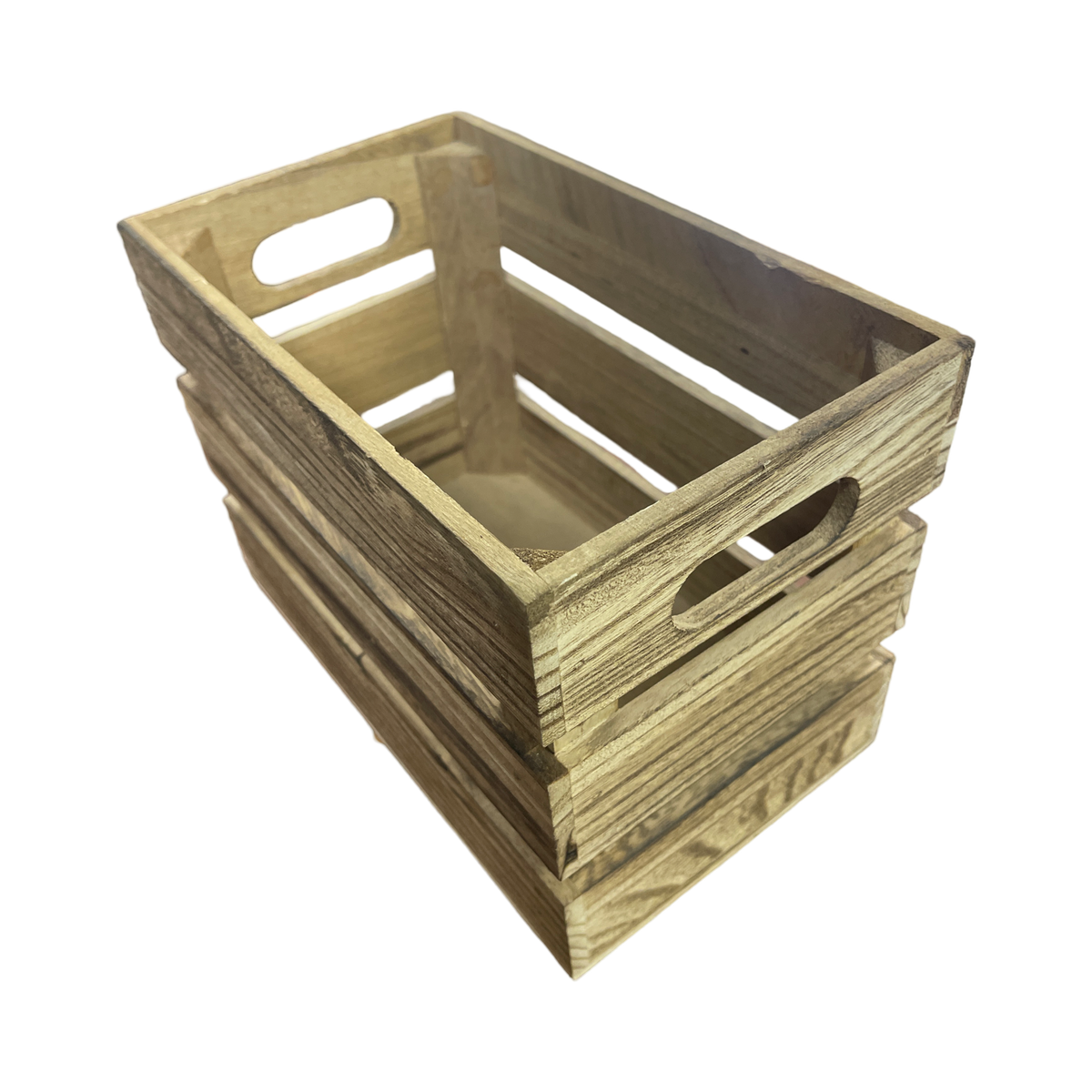 Wooden Crate With Lid – Fountain Alley BodyCare